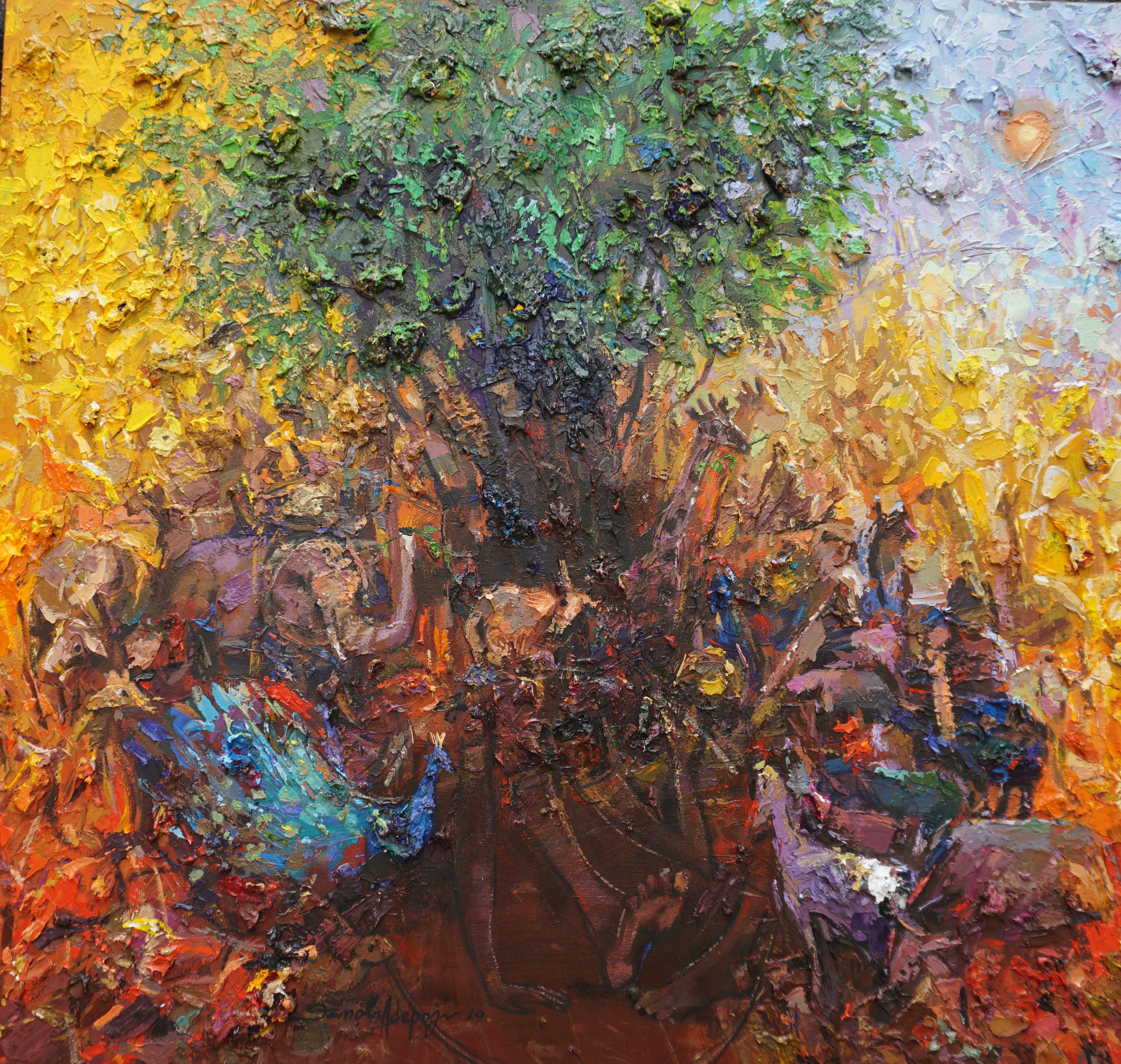 Text to mixed media: A visual interpretation of the Upright Revolution ...